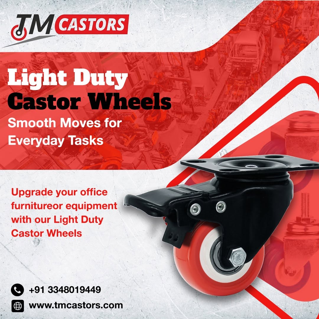 Caster Wheel Suppliers In India | Industrial Caster and Wheel | T M Castors