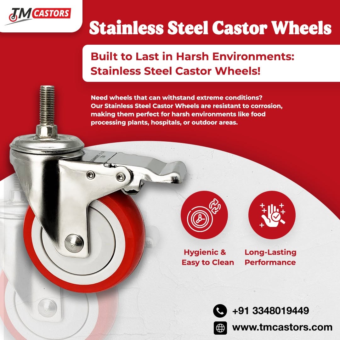 Caster Wheel Suppliers In India | Industrial Caster and Wheel | T M Castors
